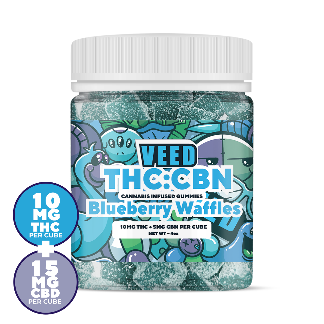 2:1 THC + CBN Sleep Gummies 10MG THC + 5MG CBN | 30 Count | VEED Labs