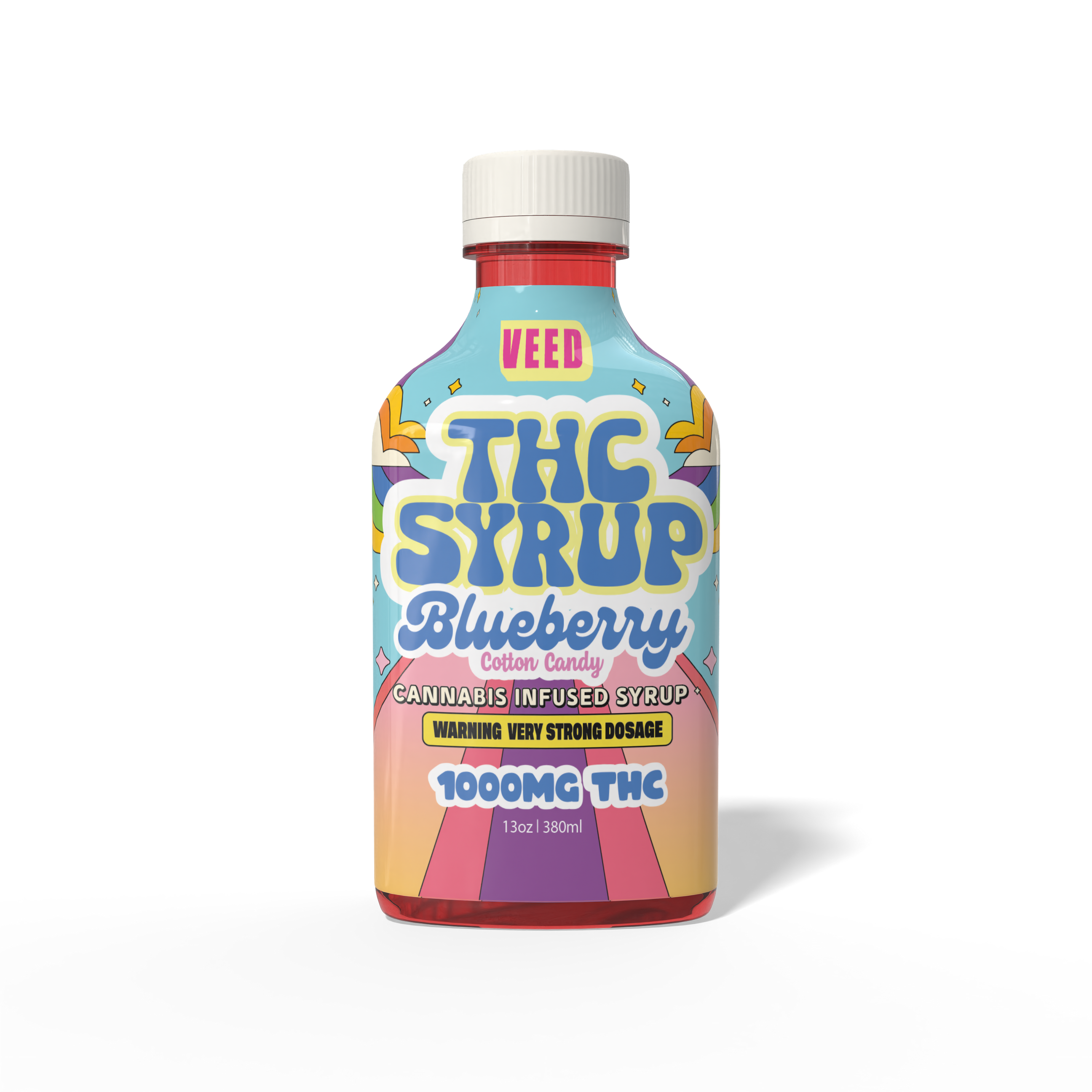 1000 MG Nano THC Legal Lean Syrups - 13 Servings/Bottle | VEED Labs