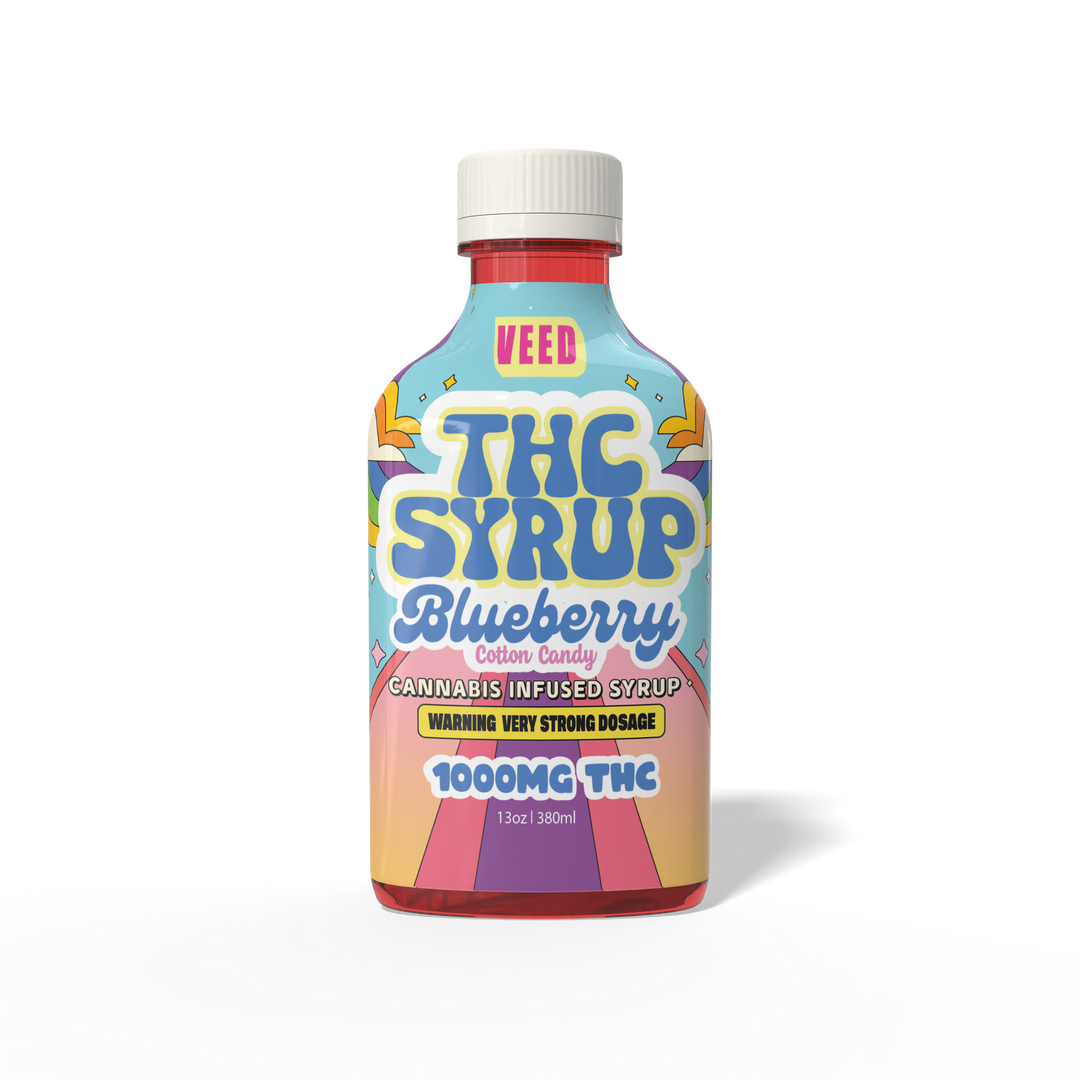 1000 MG Nano THC Legal Lean Syrups - 13 Servings/Bottle | VEED Labs