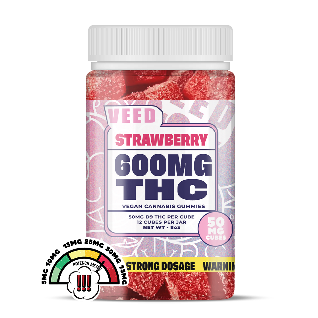 50mg THC Gummies | Ultra Potent Vegan Gummies | VEED Labs