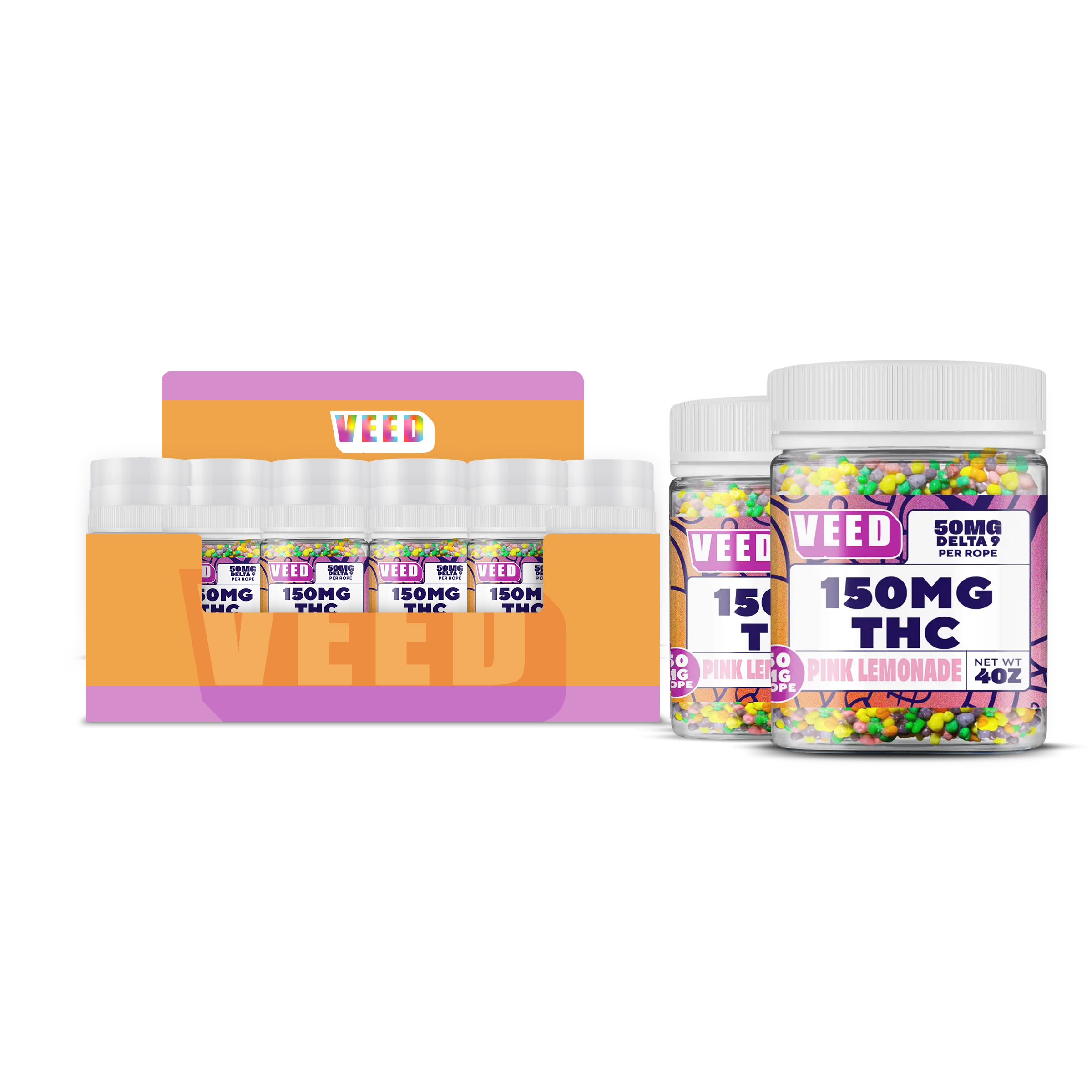 Wholesale Delta 9 THC Gummies Case of 25 – VEED Labs
