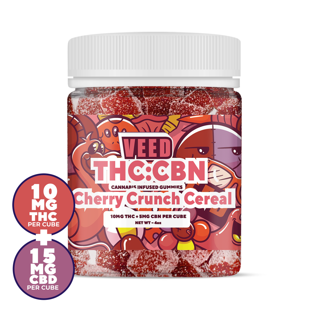 2:1 THC + CBN Sleep Gummies 10MG THC + 5MG CBN | 30 Count | VEED Labs